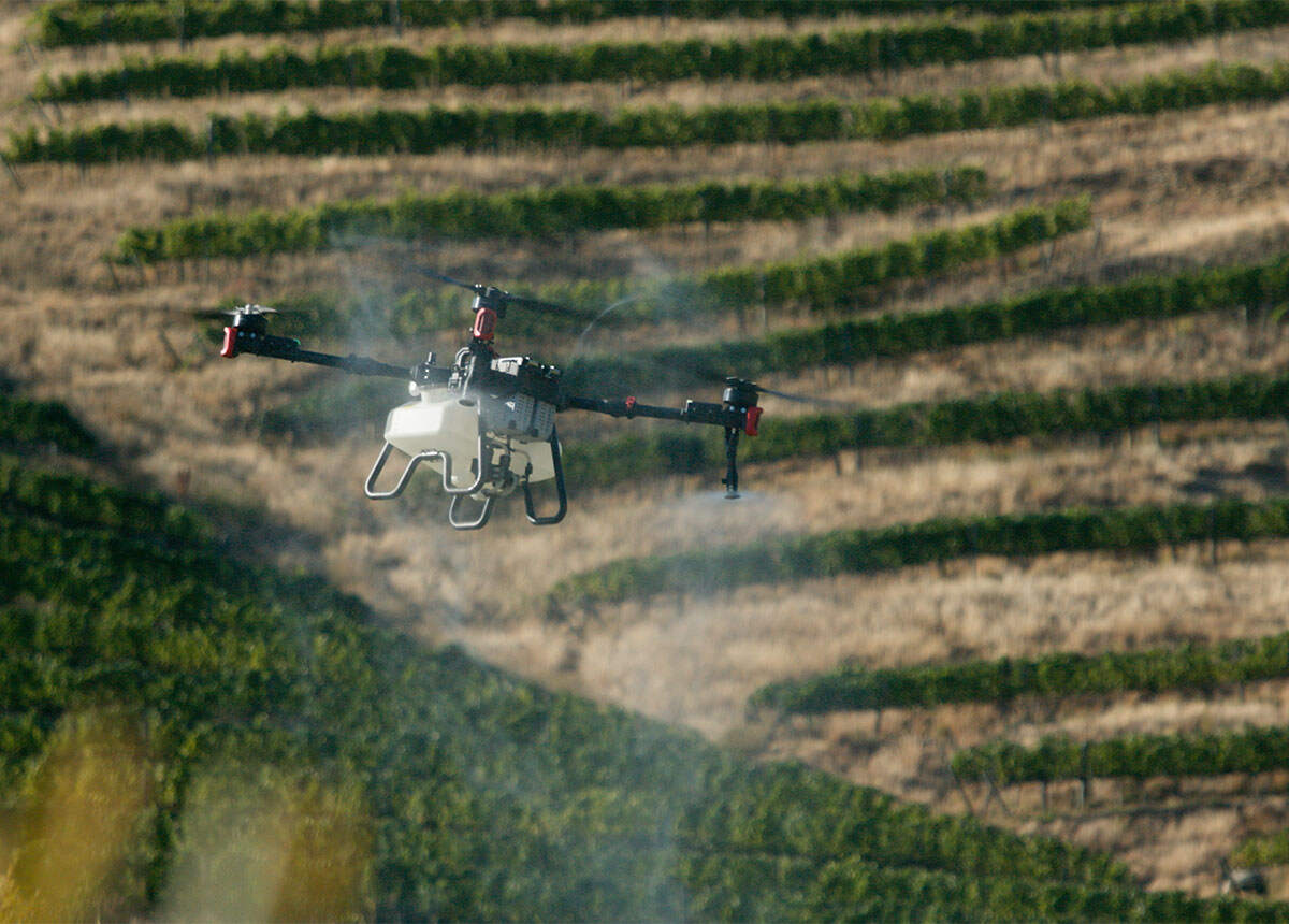 Felton Road — Targeted spraying with drone technology | EECA