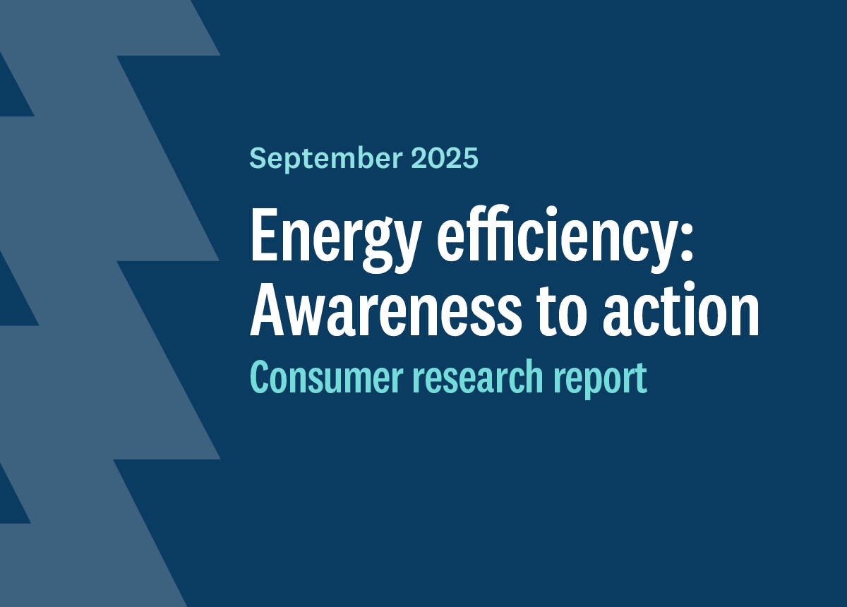 Energy efficiency: Awareness to action | EECA