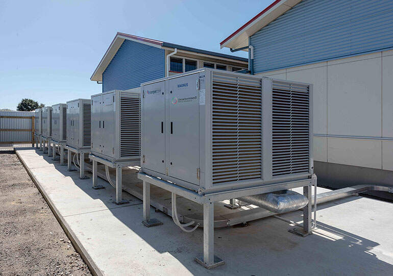 Hot water heat pumps in commercial buildings | EECA